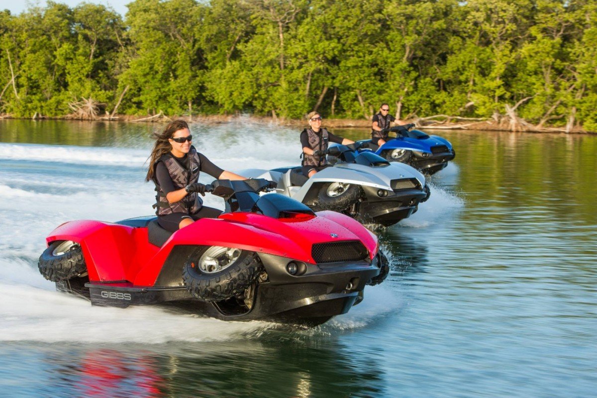 Gibbs Quadski An Amphibious Quad Bike Atv Mechstuff